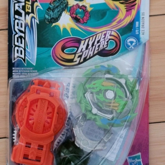 Toys | Beyblade Ace Dragon D5 Burst Rise Hypersphere Starter Pack ...